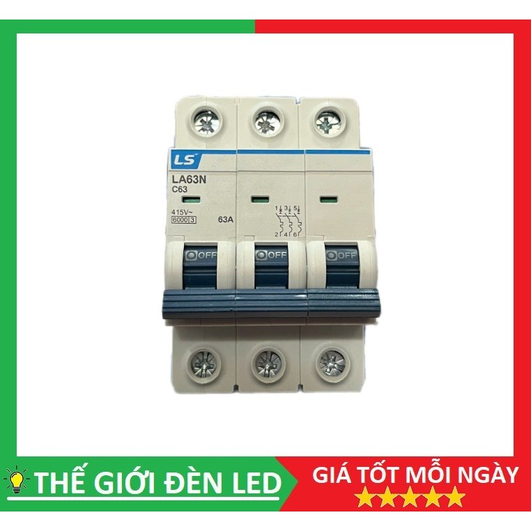 CB LS 3 Pha 16A,20A,25A.32A,40A,50A,63A,80A,100A | Shopee Việt Nam
