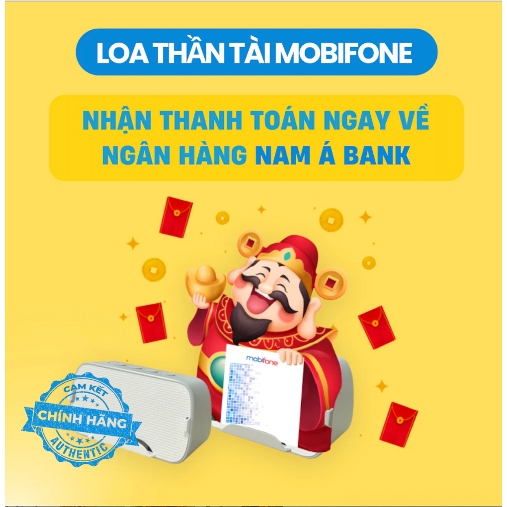 Loa ngân hàng Nam Á - Loa thông báo chuyển khoản - Loa thần tài ...