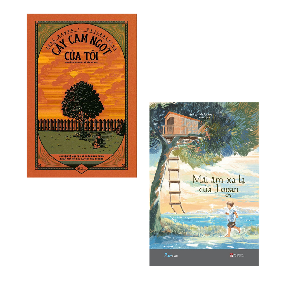 Sách - Combo: Cây Cam Ngọt Của Tôi + Mái Ấm Xa Lạ Của Logan | Shopee ...