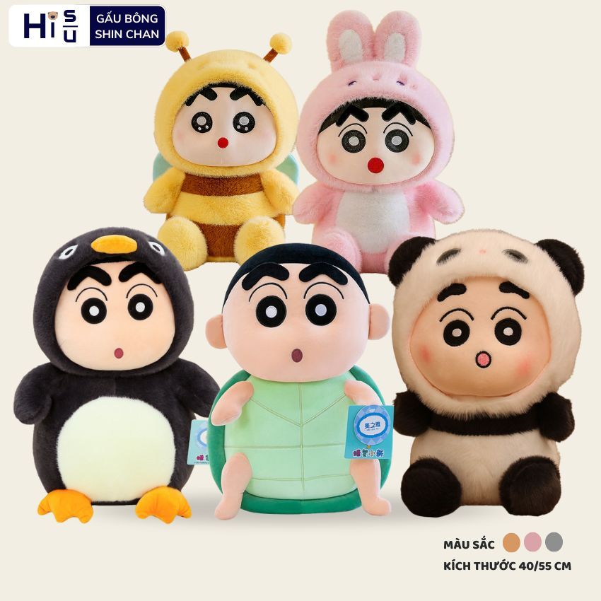 Gấu Bông Shin Chan Cosplay Động Vật Ngộ Nghĩnh, Thú Nhồi Bông Cushin ...