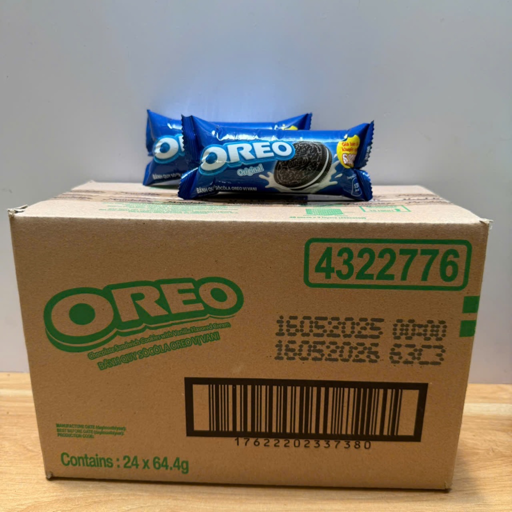 Thùng 24 cây bánh quy Oreo Vani 64,4g/cây | Shopee Việt Nam