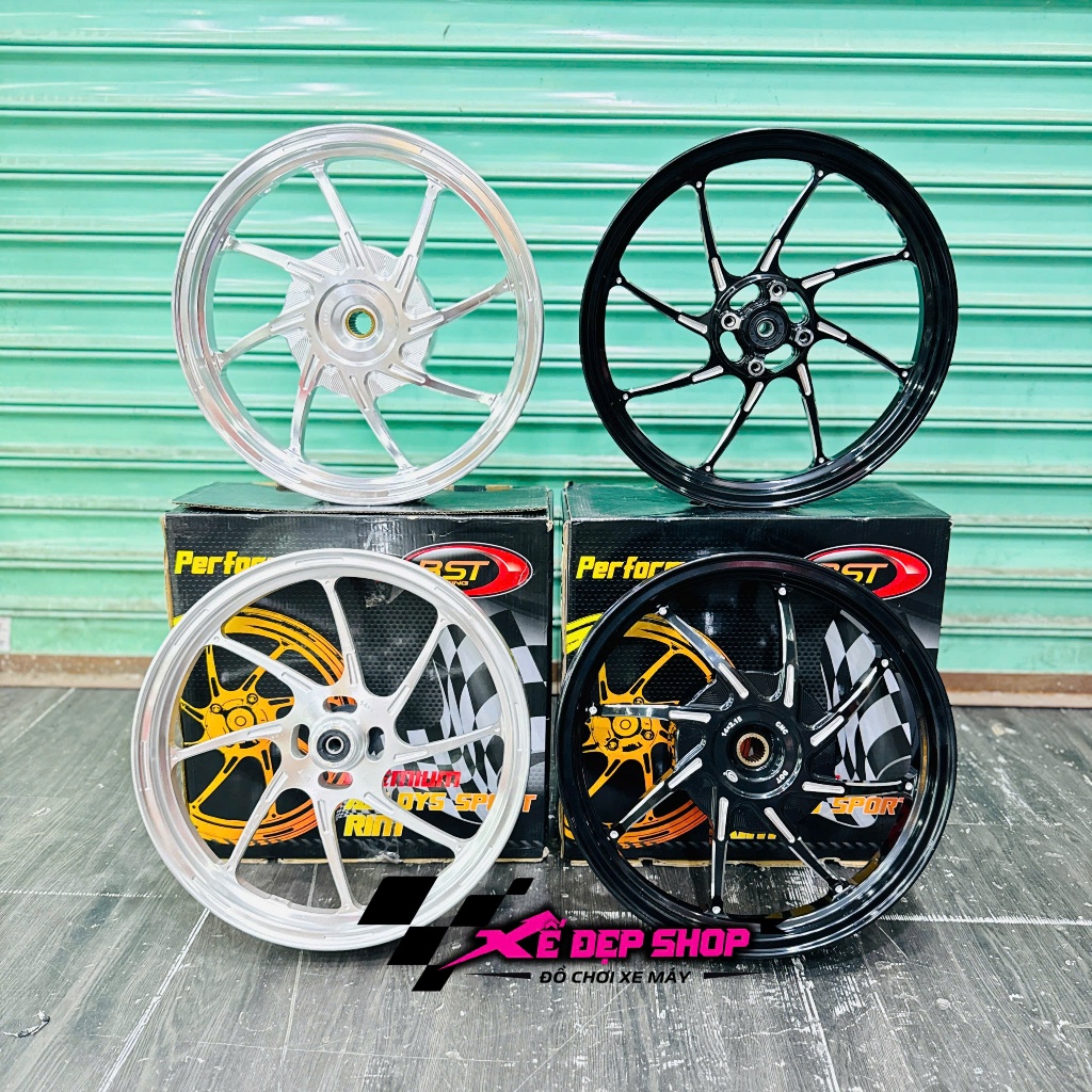 Mâm 8 cây cnc BST Vario Click Vision AB125/150 - mâm BST 8 cây - phụ ...