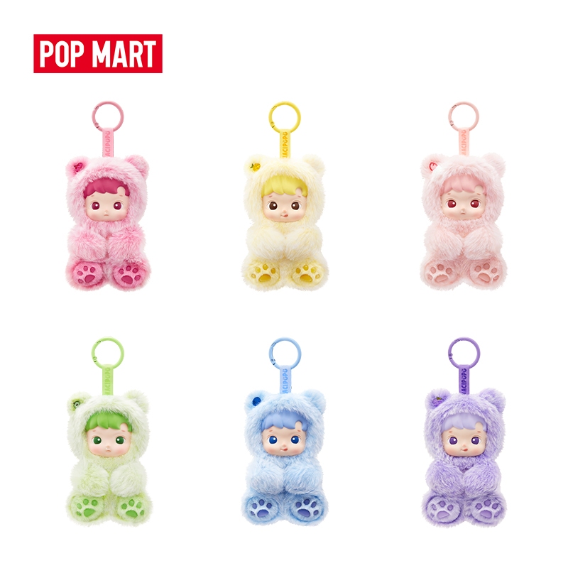 POP MART HACIPUPU Gummy Bear Series-Vinyl Plush Pendant Blind Box-Whole Set | Shopee Việt Nam
