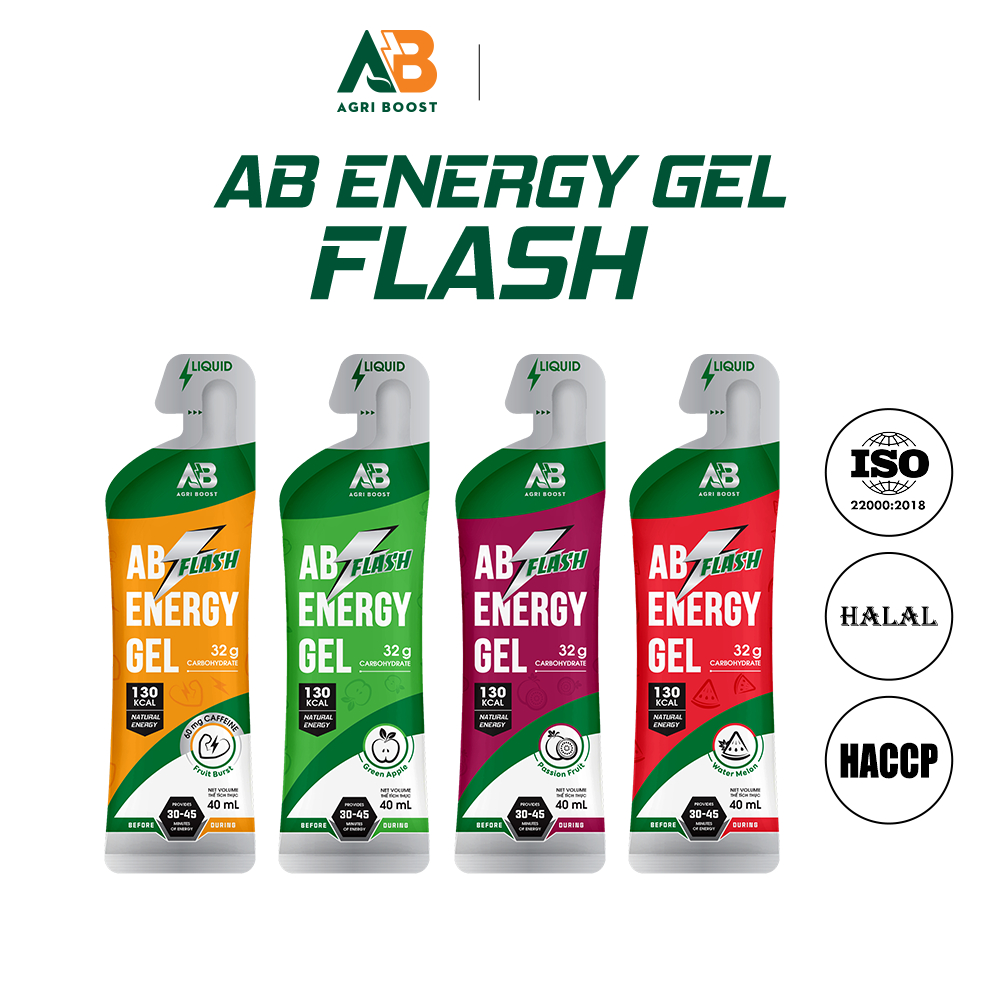 Gel Năng Lượng AB Flash, Gel AB – Dạng Lỏng Dễ Hấp Thu, Hỗ Trợ Thể Thao ...