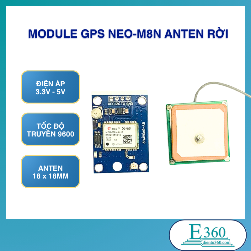 Module Định Vị GPS NEO-M8N Anten Rời | Shopee Việt Nam