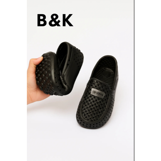 Giày siêu nhẹ lỗ nam đi mưa BIOREN CATHA màu đen DL-1039 | Shopee Việt Nam