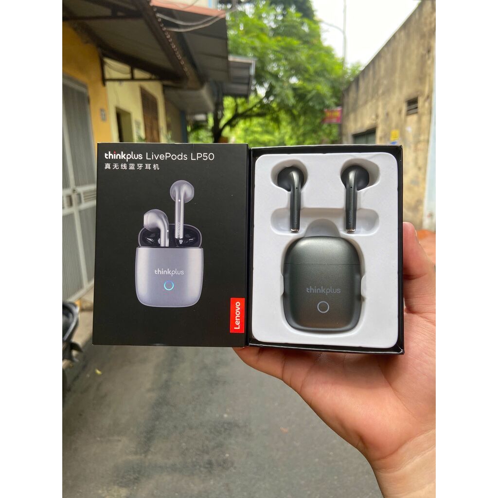 Tai nghe Bluetooth TWS LENOVO Thinkplus LP50 - Âm thanh HiFi, Khử nhiễu ...