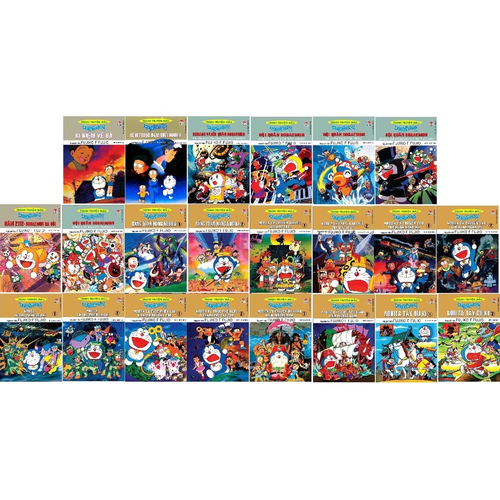 Truyện tranh - Doraemon - Tranh Truyện Màu (Bộ 22 tập) | Shopee Việt Nam
