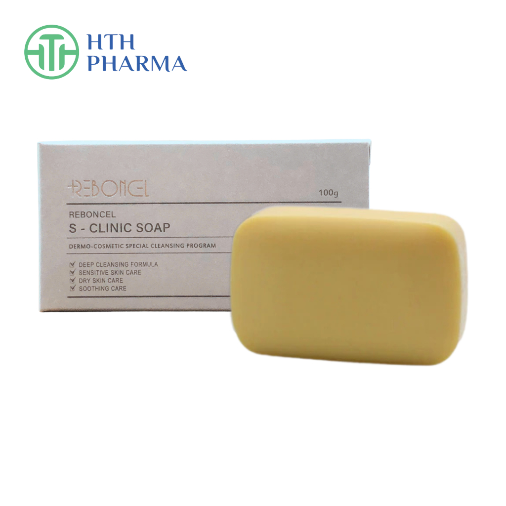 REBONCEL S-CLINIC SOAP – Xà phòng làm giảm mụn, sáng da - 100g | Shopee ...