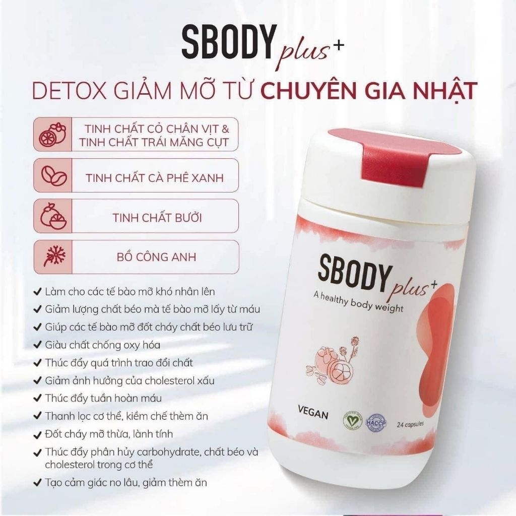 Sbody Plus (Hộp 24 viên) | Shopee Việt Nam