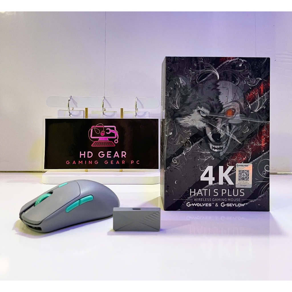 Chuột G-WOLVES HTS PLUS (HTS+) Hati 4K, HTX 4K WIRELESS GAMING MOUSE ...