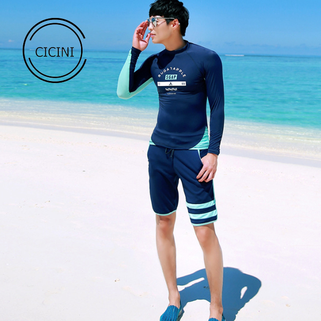 Bộ Quần Áo Bơi Cicini Mã L36 Cao Cấp Dành Cho Bạn Nam Đi Biển | Shopee ...