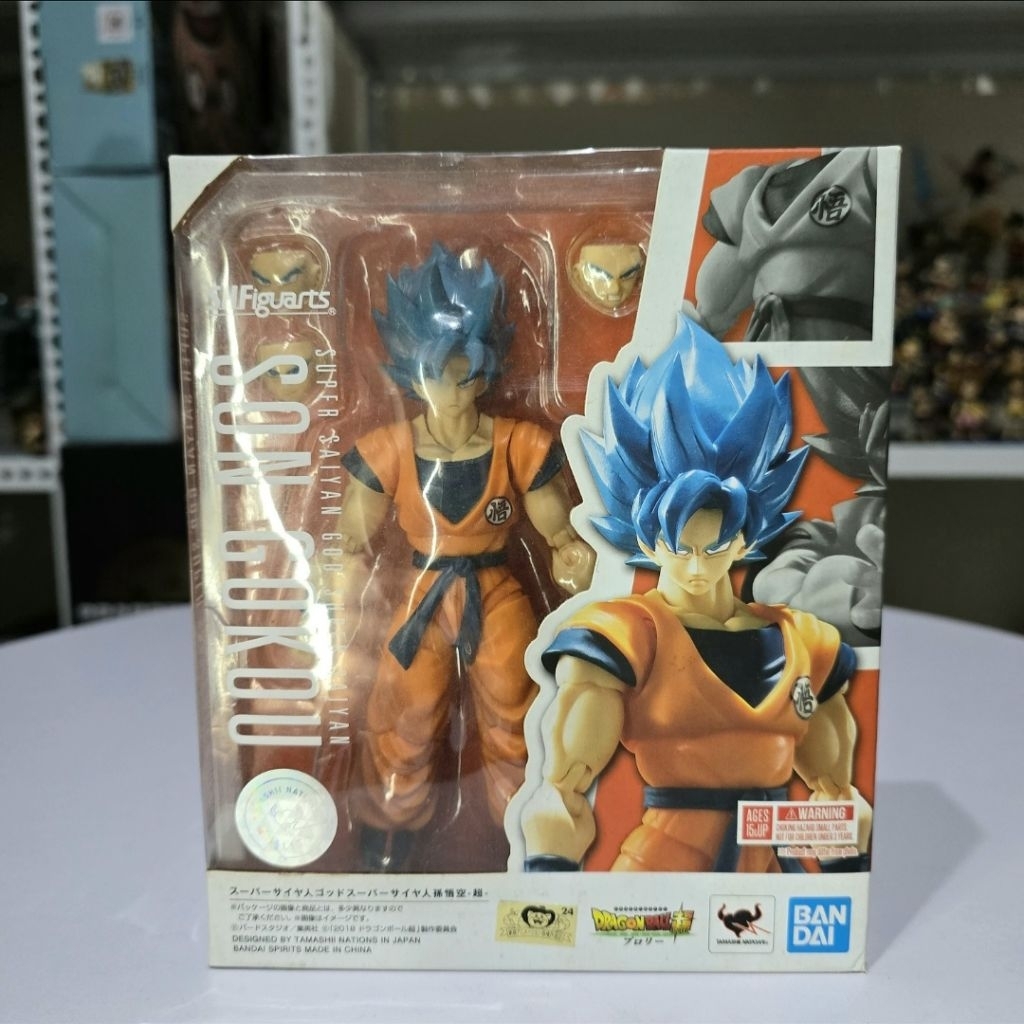 [Chính Hãng] Mô Hình Dragon Ball Super Son Goku Super Saiyan Blue God ...