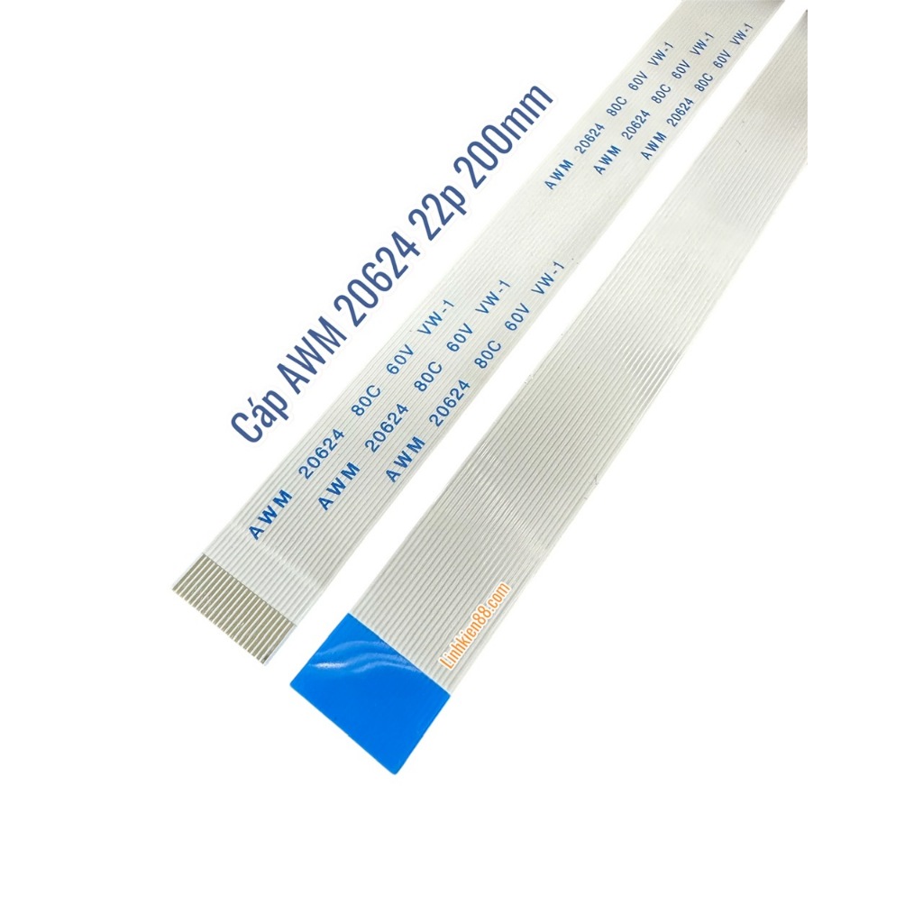 2 cái Cáp mềm FPC/FPC AWM 20624 0.5mm 22p dài 200mm cáp thuận | Shopee ...