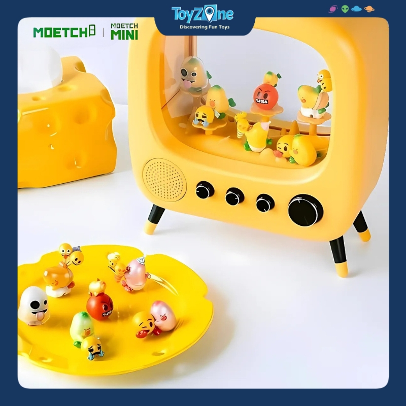Mô hình đồ chơi Blind box Bana x Bana Emoji Cute Beans V2 Series Figures Chính hãng MOETCH ...