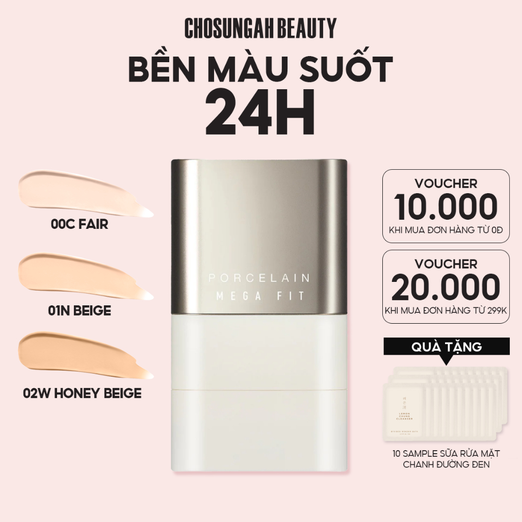 [DA NGĂM] Kem Nền Dạng Thỏi Che Phủ Hoàn Hảo CHOSUNGAH Megafit ...