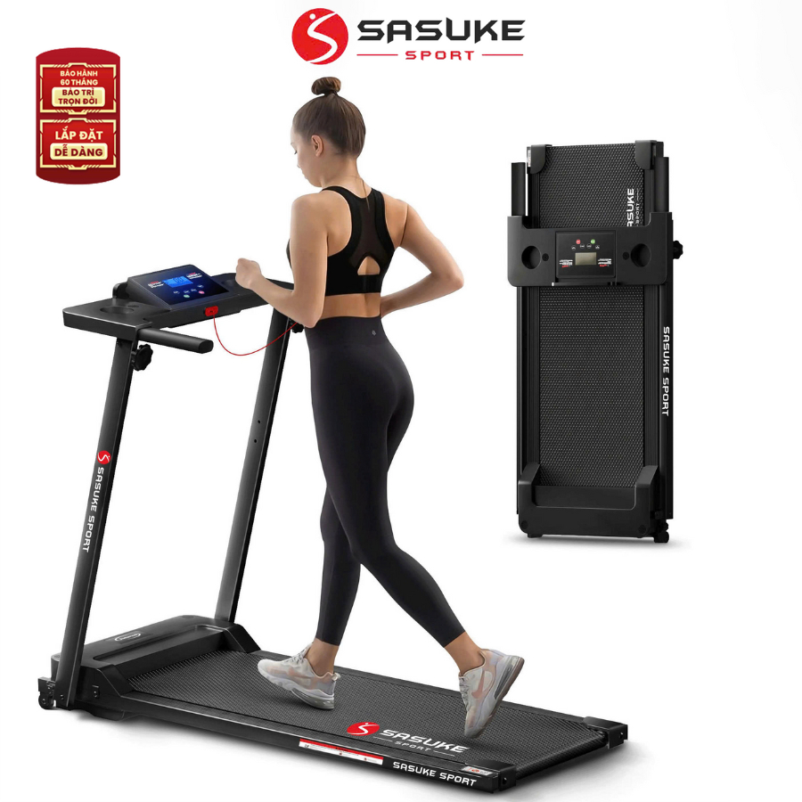 Máy chạy bộ thể thao tại nhà DS-6003 SASUKE SPORT Chạy bộ đa chức năng ,chạy bộ thông minh cải ...