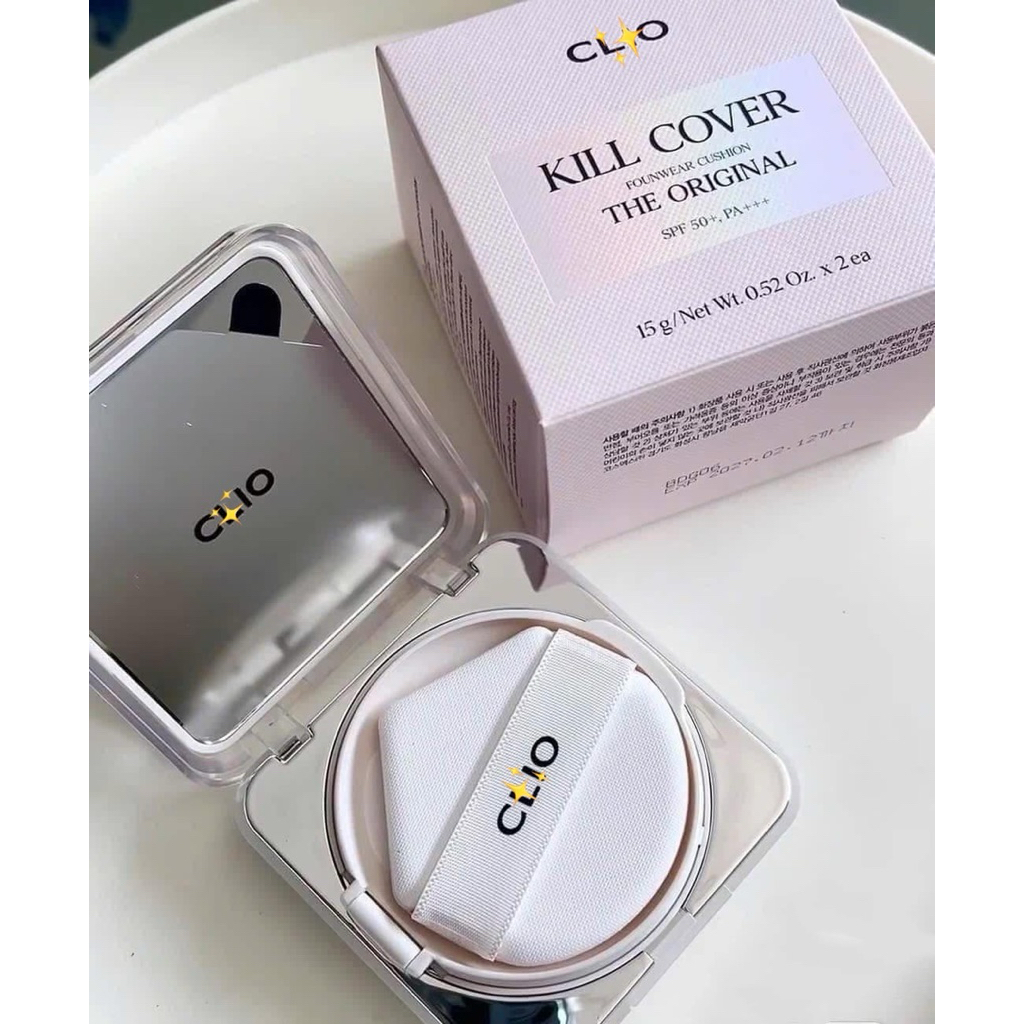 Cushion Clio Kill Cover The Original kèm lõi refill | Shopee Việt Nam