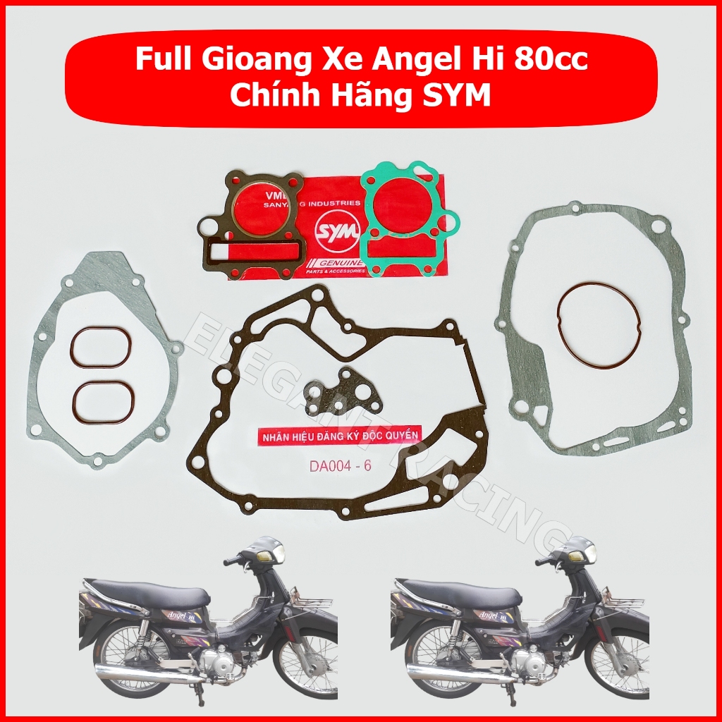 Bộ Gioang Angel Hi 80cc Chính Hãng SYM Yên Liền | Shopee Việt Nam