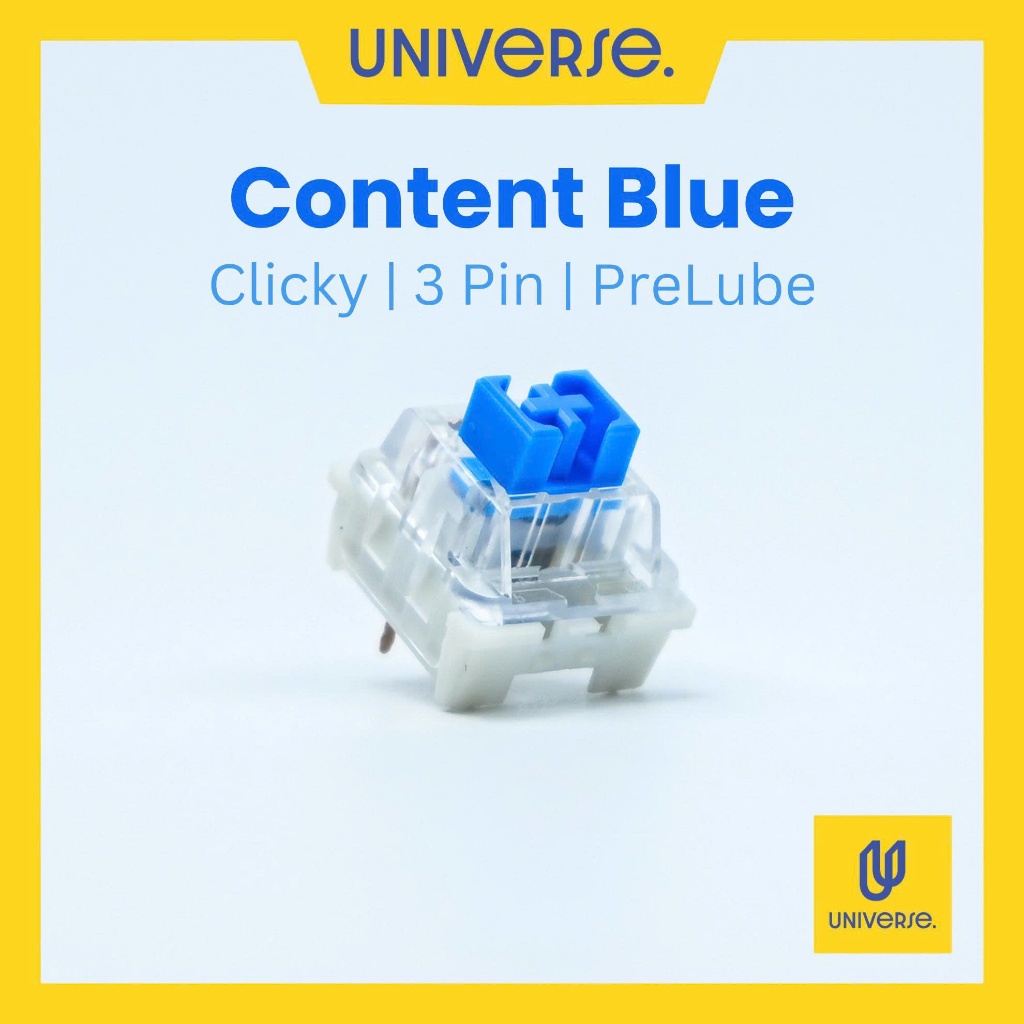 Switch Content Blue Clicky Box Stem 3 Pin 50g Switch Clicky Công Tác ...