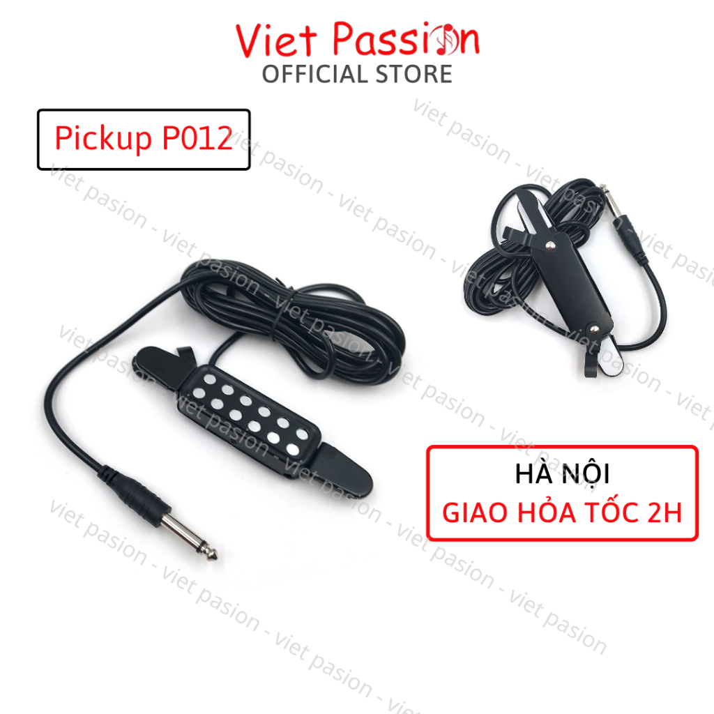 Pickup kích âm thanh đàn guitar ra loa không cần đục thùng P011 P012 ...