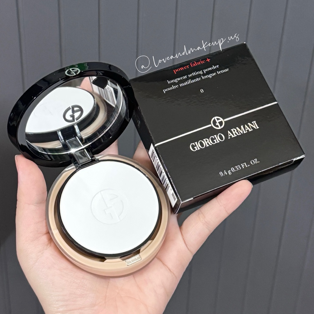 Phấn Phủ Nén Không Màu Giorgio Armani Power Fabric+ Longwear Setting ...