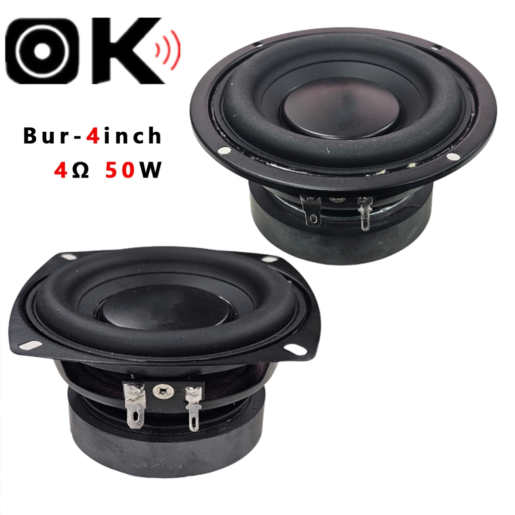 Okdiy Loa Bass Loa midbass 4inch 4ohm 50w Âm Thanh Chuẩn Studio | Shopee Việt Nam