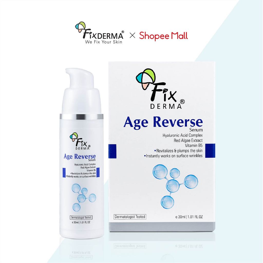 Serum FIXDERMA Age Reverse Hỗ Trợ Làm Giảm Dấu Hiệu Lão Hóa, Da Mịn ...