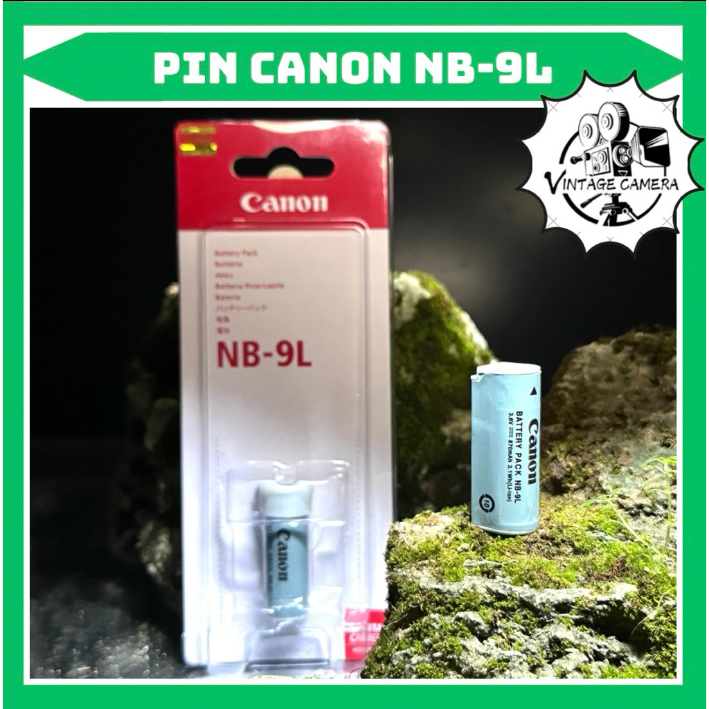Pin Canon NB-9L cho PowerShot N, ELPH 530 HS, ELPH 520 HS, ELPH 510 HS ...