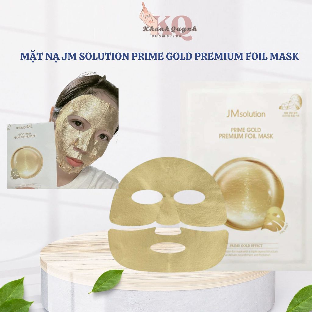 Mặt Nạ JM Solution Prime Gold Premium Foil Mask | Shopee Việt Nam