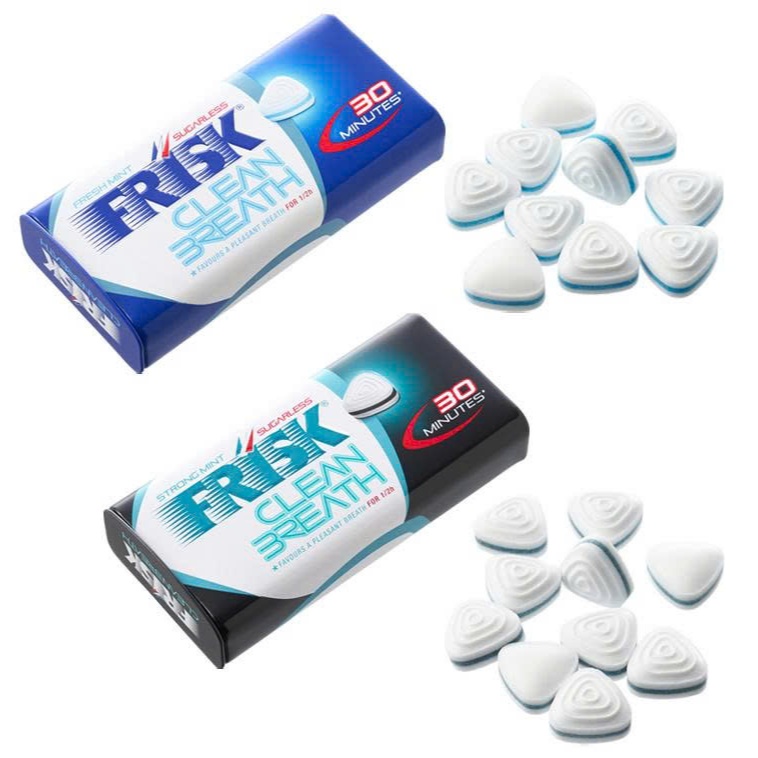 Kẹo ngậm bạc hà Frisk Clean Breath - Nhật Bản 31.5gr | Shopee Việt Nam