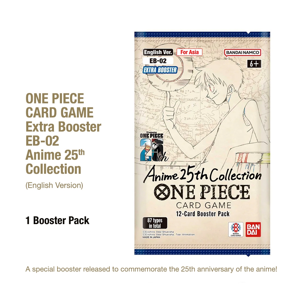 Thẻ bài One Piece Card Game Extra Booster EB-02 Anime 25th Collection ...