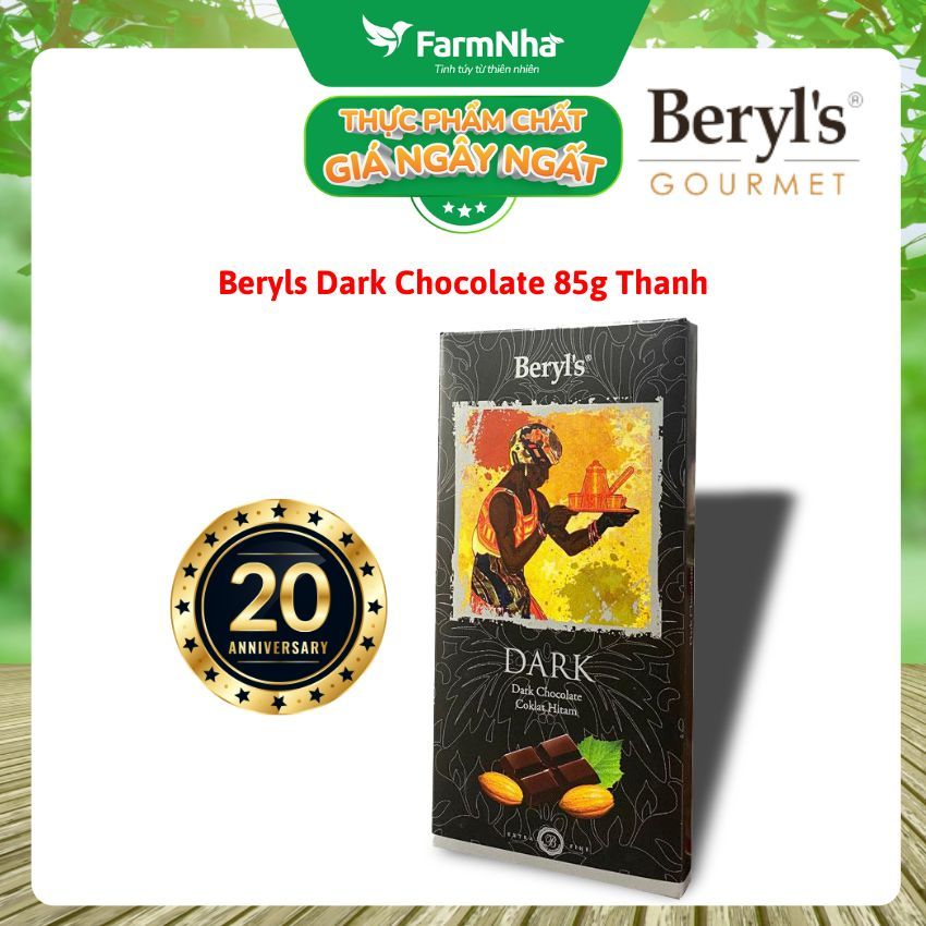 Socola Beryls Dark Chocolate 85g: Lựa Chọn Hoàn Hảo Cho Người Yêu Sô Cô ...
