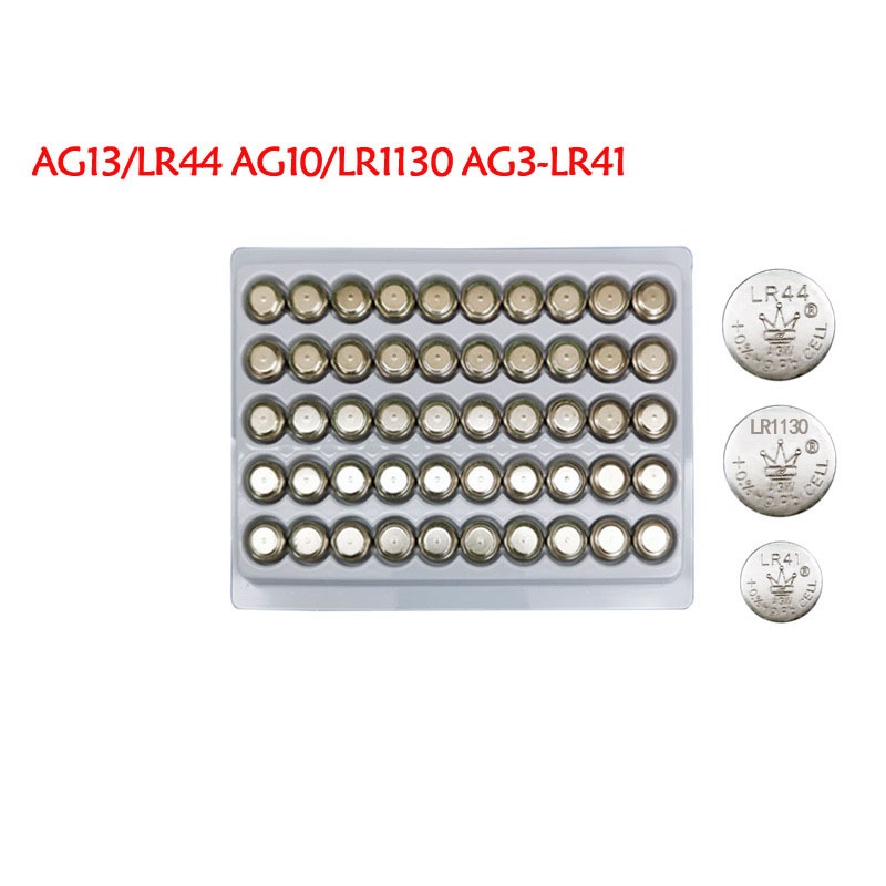 [Combo] Pin cúc áo AG13 LR44 AG3 LR41 AG10 LR1130 CR2032 LR626 LR621 ...