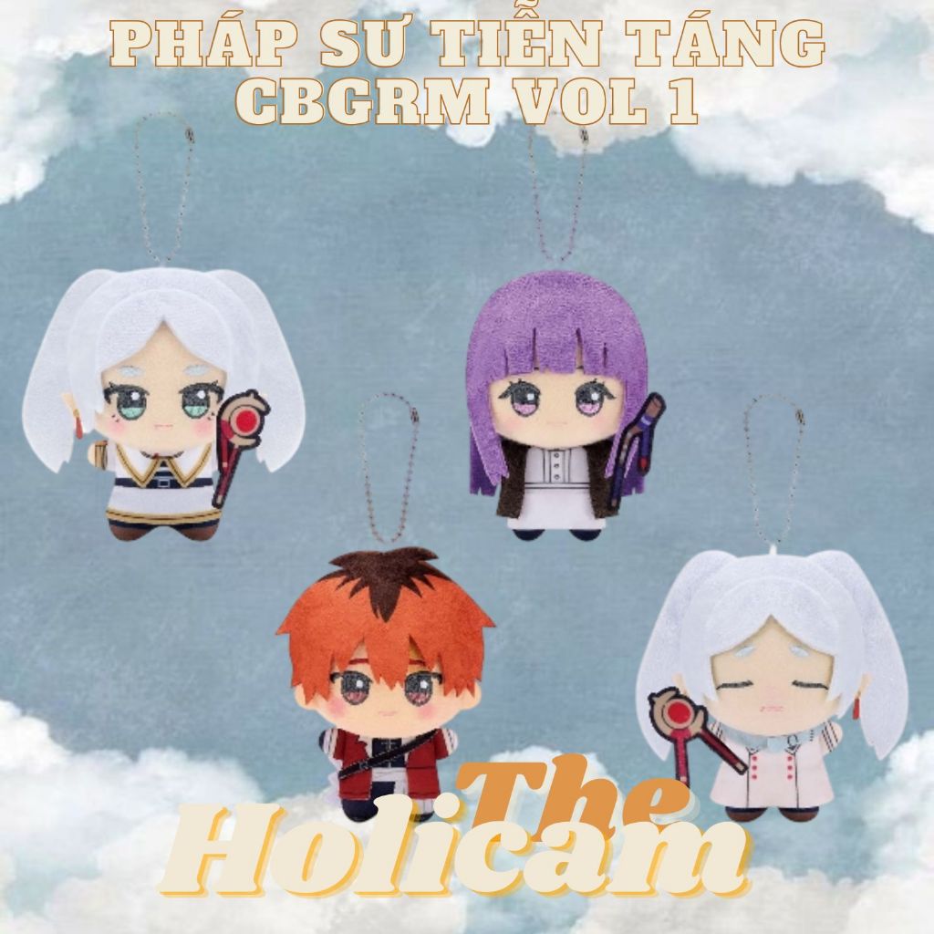 Gấu bông Chibigurumi Cbgrm Phim Hoạt hình Anime Pháp Sư Tiễn Táng ...