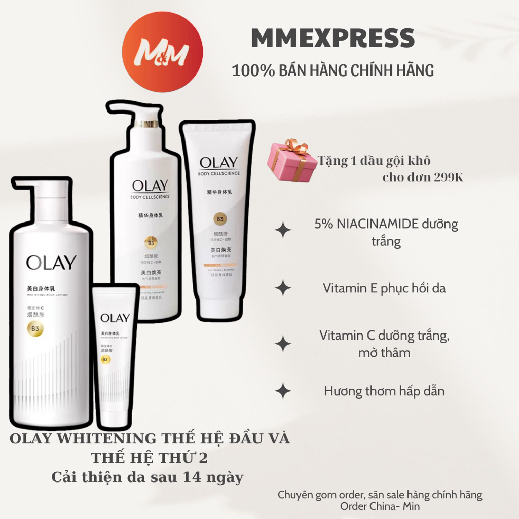 ( SIÊU SALE) combo 3 tuýp 85ml/90G Dưỡng thể Olay B3 Retinol / Olay ...