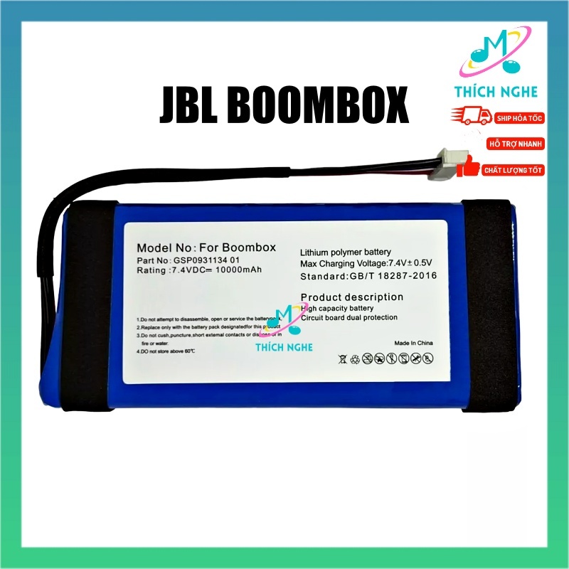Pin JBL Boombox 1 - Pin Boombox 1 - thay Pin loa JBL Boombox 1 - Thích Nghe | Shopee Việt Nam