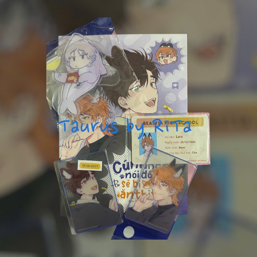 [Taurus] Mô hình standee Cún Nhỏ Nói Dối Sẽ Bị Ăn Thịt 1+2 đặc biệt ...
