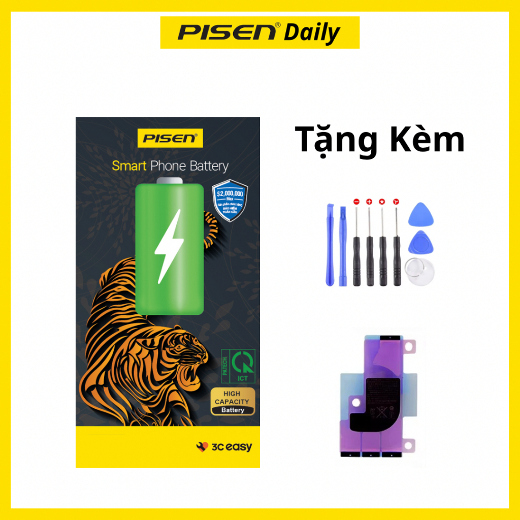 Pin Pisen 5SE / SE 2016 Dung Lượng Cao (1800mAh) Chính Hãng | Shopee ...