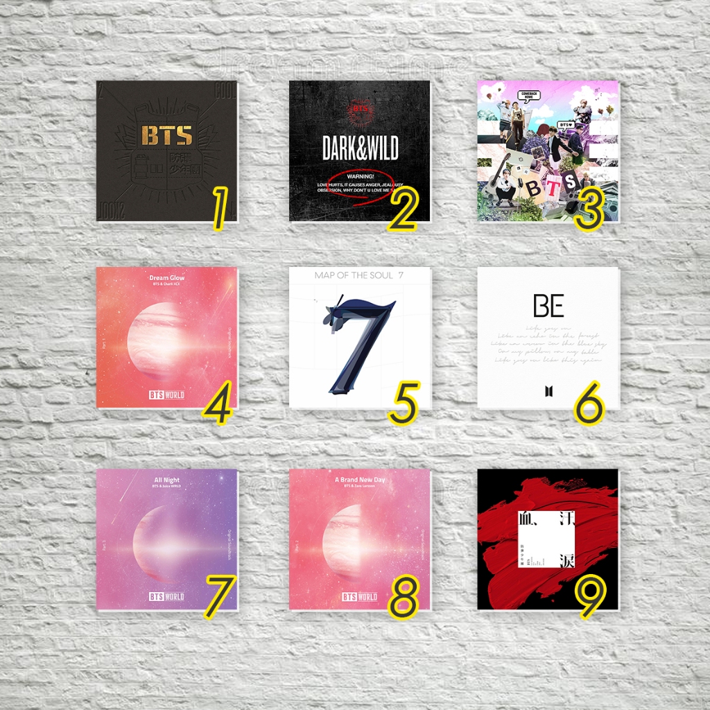 BÌA ALBUM BTS trang trí chất liều formex IN THEO YÊU CẦU | Shopee Việt Nam