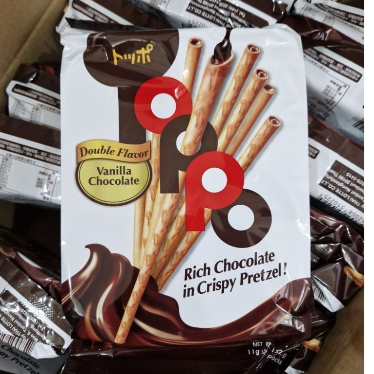 Bánh que socola Toppo Túi 132g (11g x 12 pack) | Shopee Việt Nam