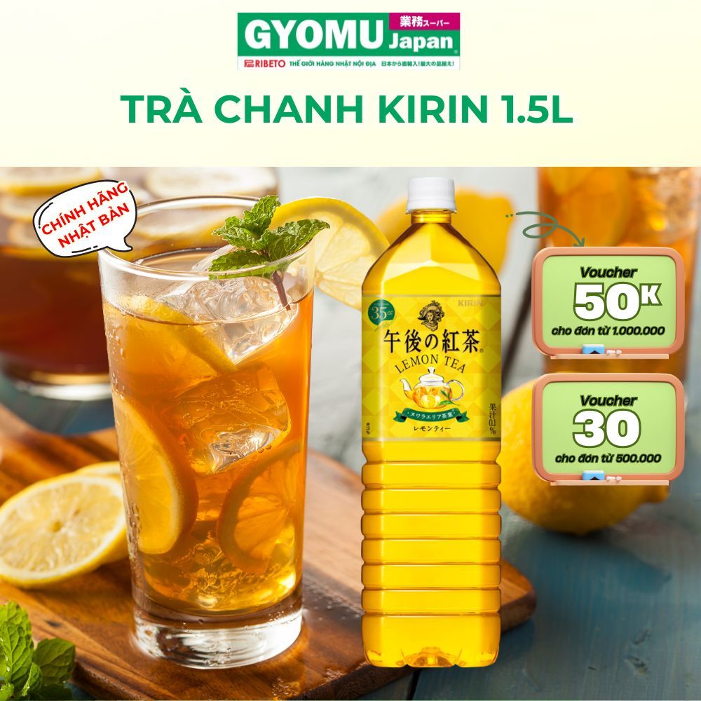Nước trà chanh Kirin 1,5L Nhật Bản - GYOMU JAPAN | Shopee Việt Nam