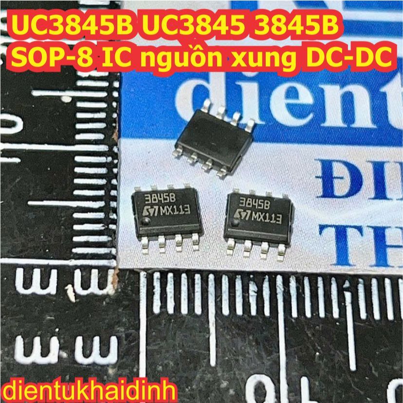 10 con UC3844B UC3845B UC3845 3845B UC3844A UC3844 3844B 3844A SOP-8 IC ...