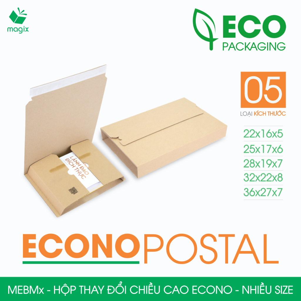 MEBM - 20 hộp carton thay đổi chiều cao siêu tiết kiệm - Nhiều size ...