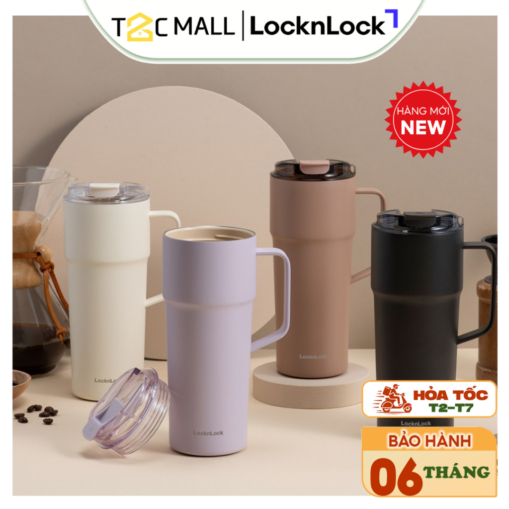 Ly Giữ Nhiệt LocknLock Metro Cafe Handle 4 Màu Có Quai Cầm 750ml Chính Hãng LHC4418 - T2CMall ...
