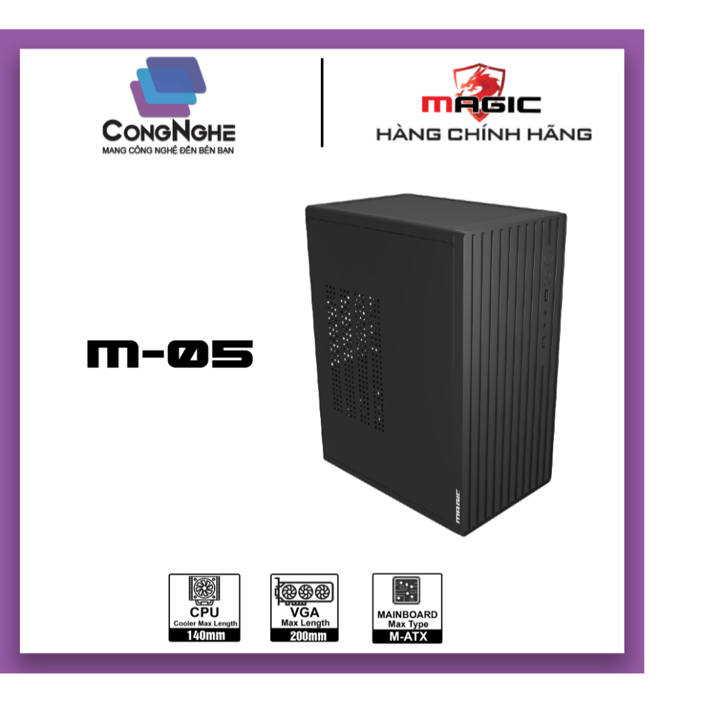 CASE MAGIC M-05 (MATX) | Shopee Việt Nam