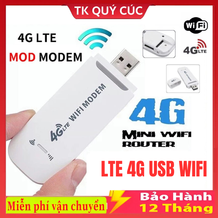 Bộ phát sóng wifi từ sim 4G , LTE 4G USB Modem , USB phát Wifi từ Sim ...