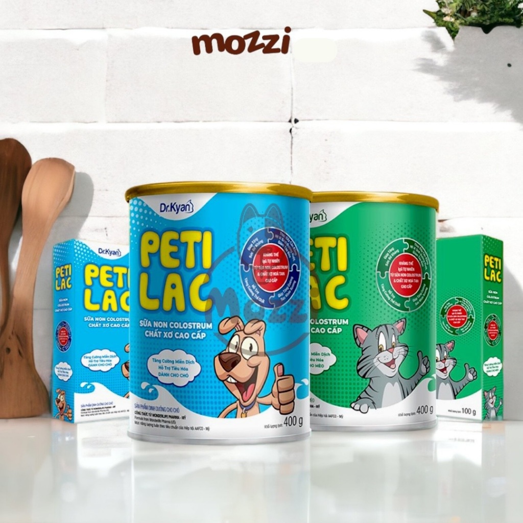 [100g - 400g] Sữa bột cho chó mèo con sơ sinh Petilac Dr.Kyan | Shopee Việt Nam