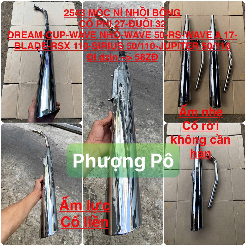 ⚡️FREESHIP⚡️ Pô dream 2543 MÓC NỈ cho DREAM-Cub-67-WAVE NHỎ-WAVE 50-RS ...