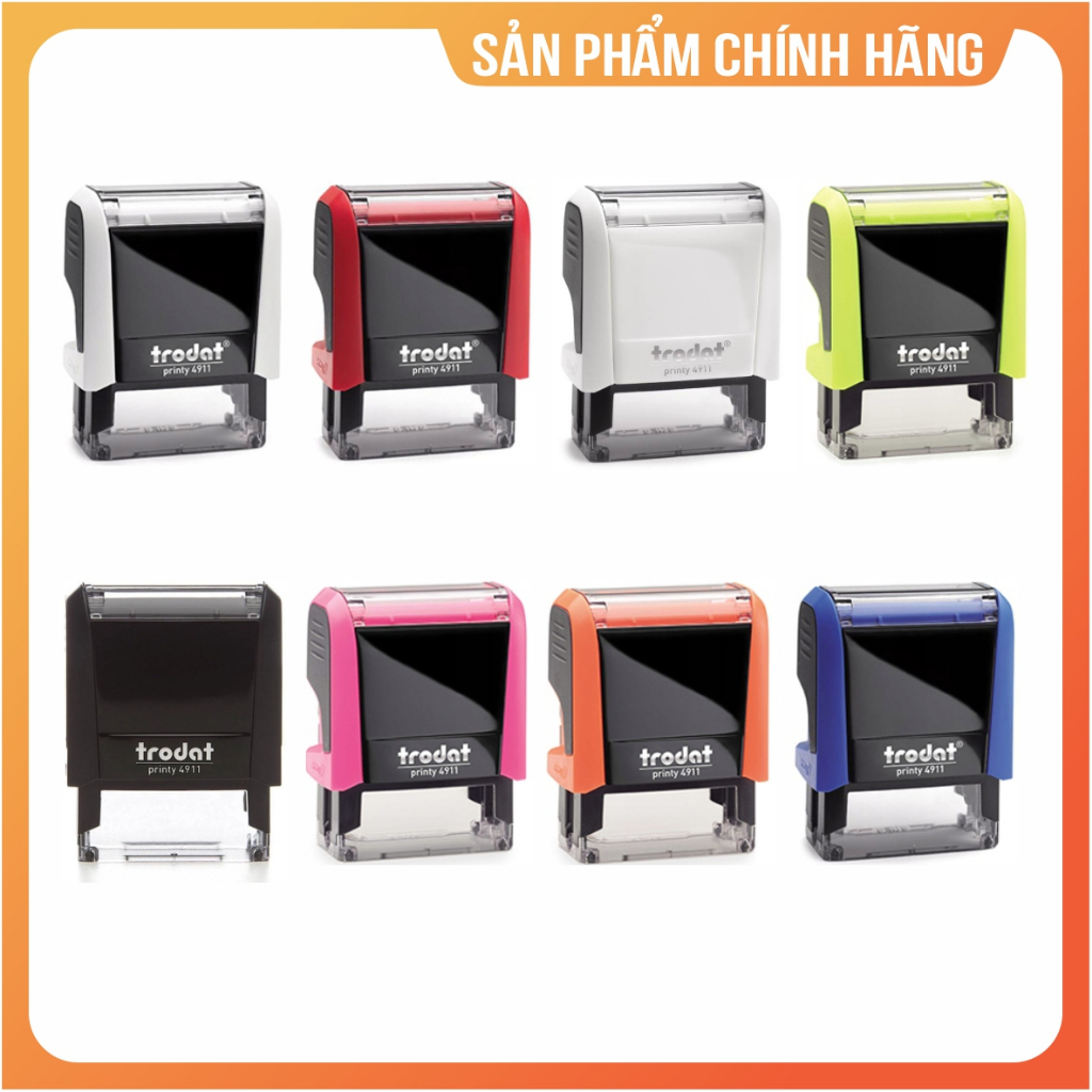 Khắc dấu tên, dấu mộc tên cá nhân hiệu Trodat Printy 4911 size 37 x ...